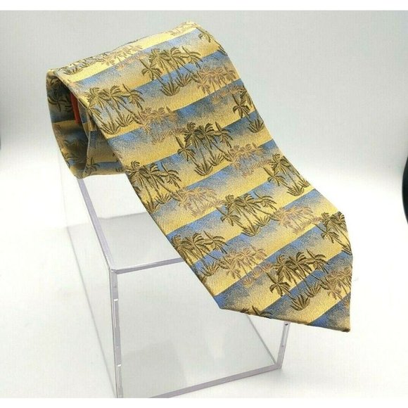Tango | Accessories | Trapicato By Tango Palm Tree 0 Silk Mens 59x4 Tie ...